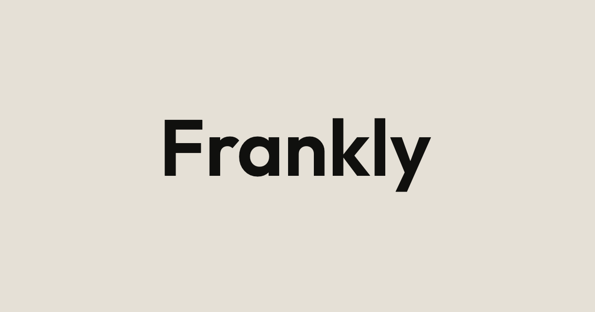 Frankly | Enabling Constructive Dialogue
